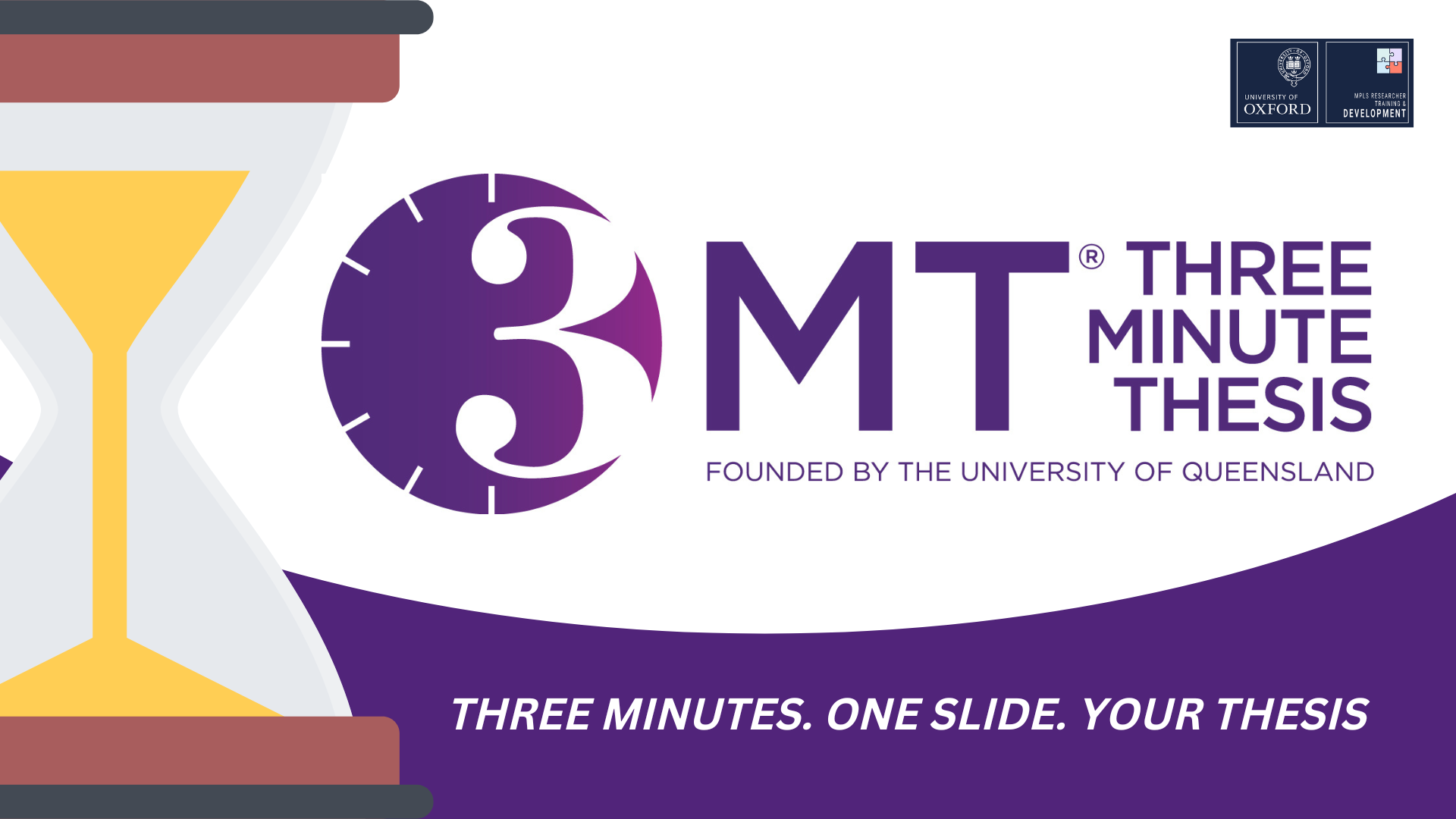 3 Minute Thesis Competition 2025 | Oxford University Careers Service