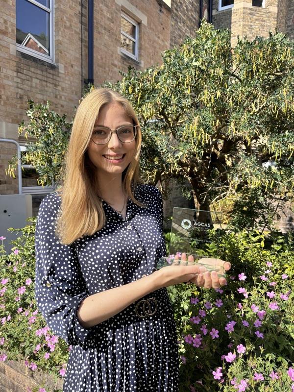 Careers Adviser Josephine Allen wins the 2025 AGCAS Young Employability Professional of the Year ...