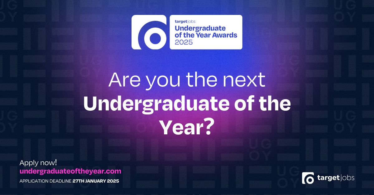 targetjobs Undergraduate of the Year Awards 2025 | Oxford University ...